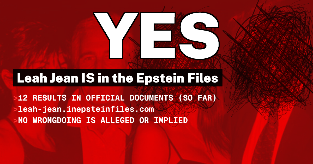 Leah Jean | Epstein Files Search