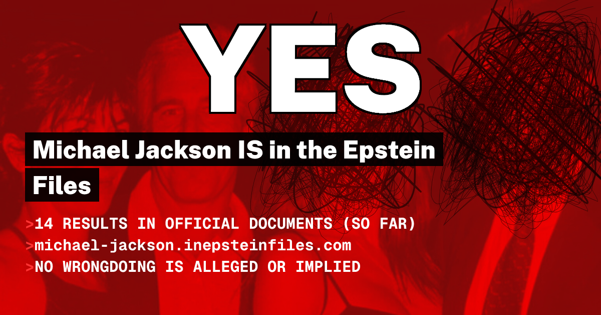 Michael Jackson | Epstein Files Search